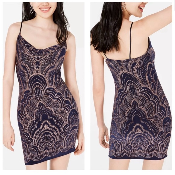 Jump | Dresses | Jump Glitter Mini Dress | Poshmark